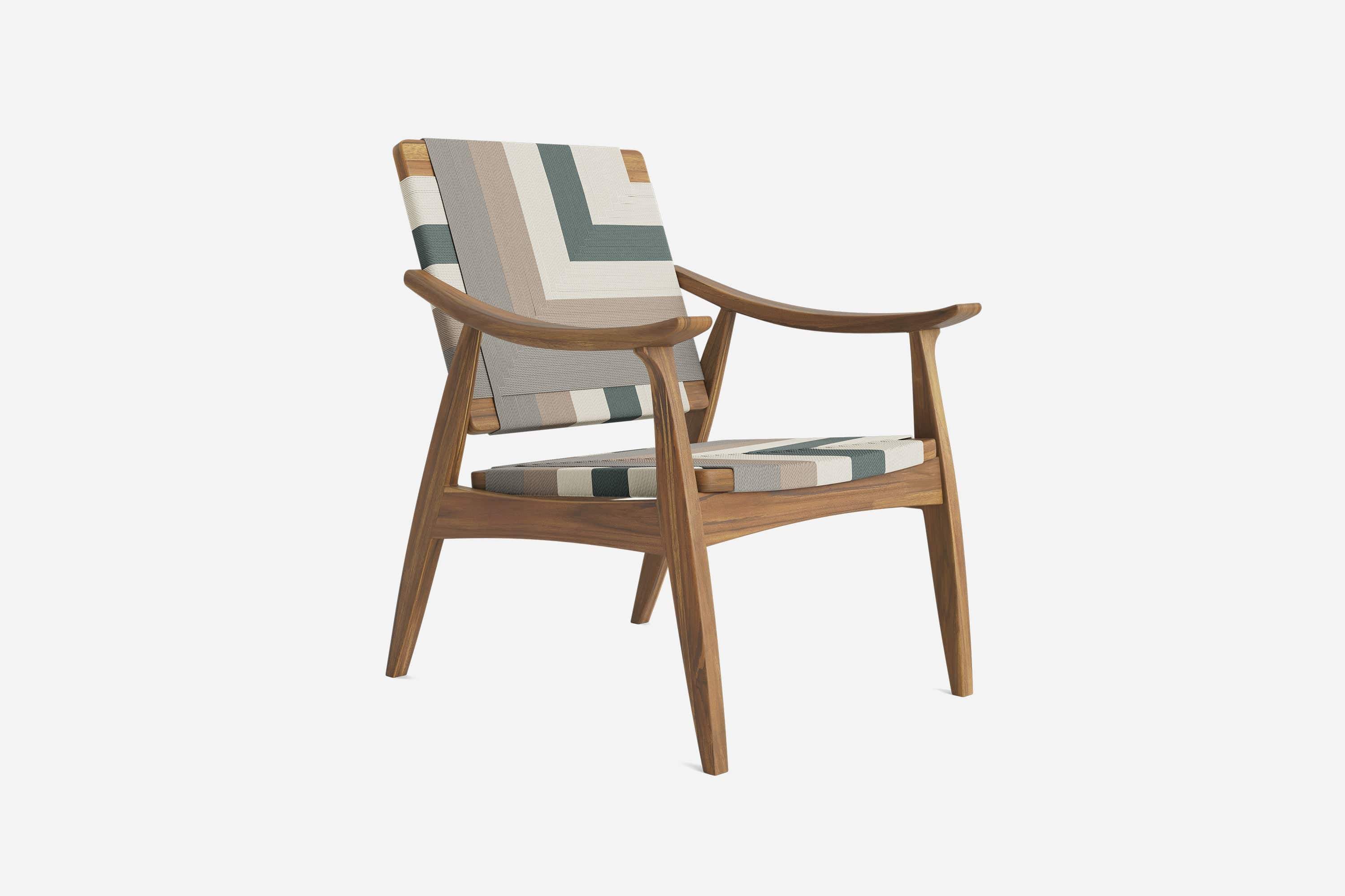 Izapa Armchair | Mist Pattern – MasayaCo US Trade