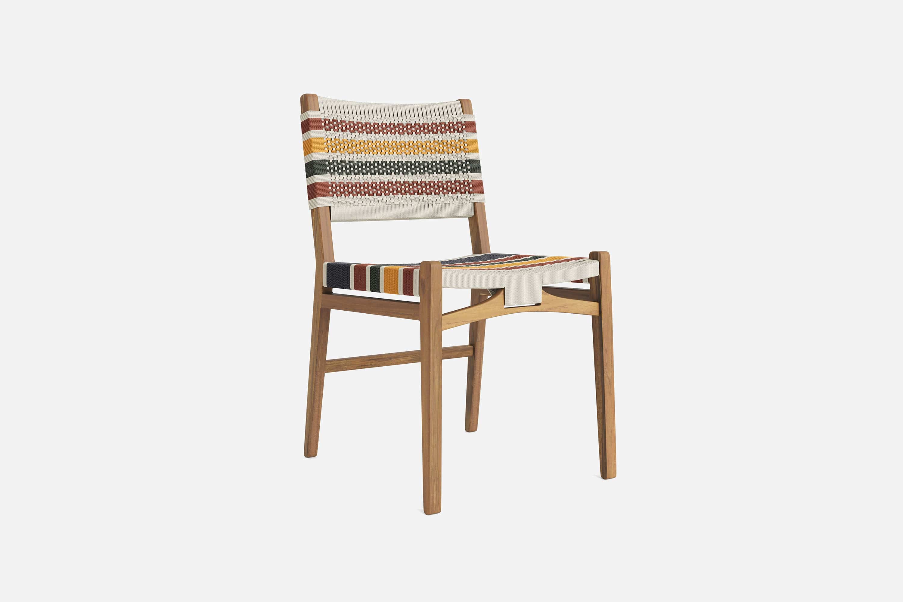 Chontales Dining Chair Woven San Juan Cord | Forever Furniture by MasayaCo