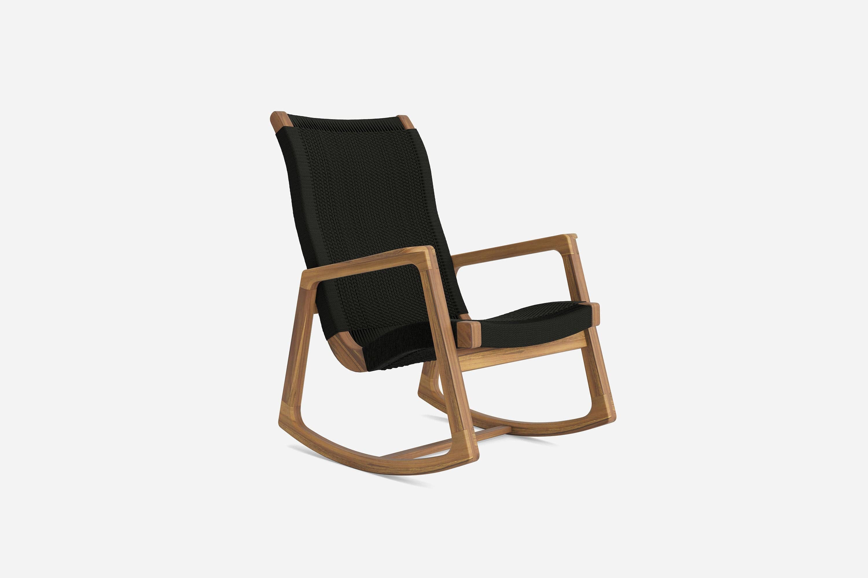 Arenal Rocking Chair | Black Traditional Cord