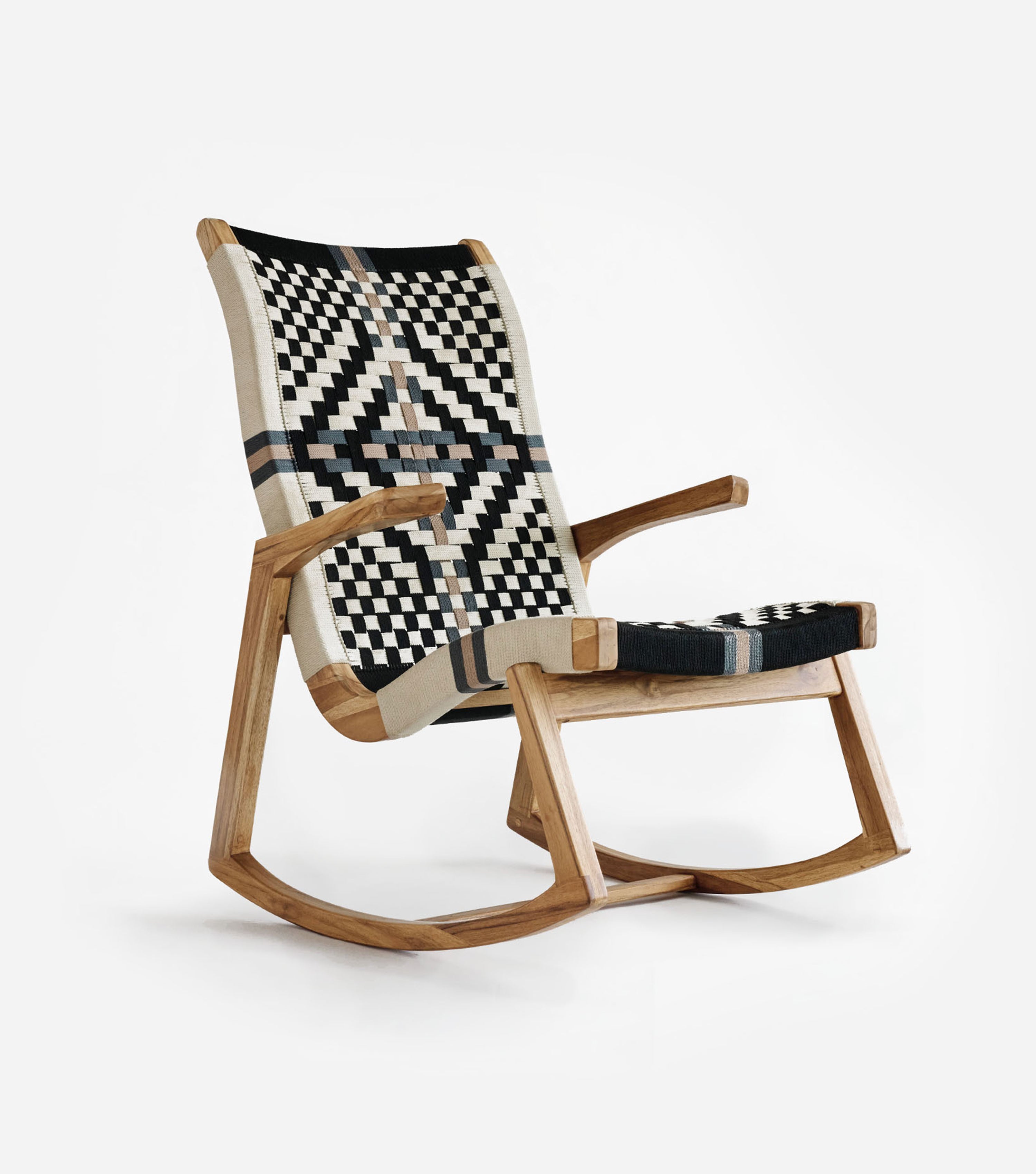 Amador Rocking Chair | Colonial Pattern – MasayaCo US Trade