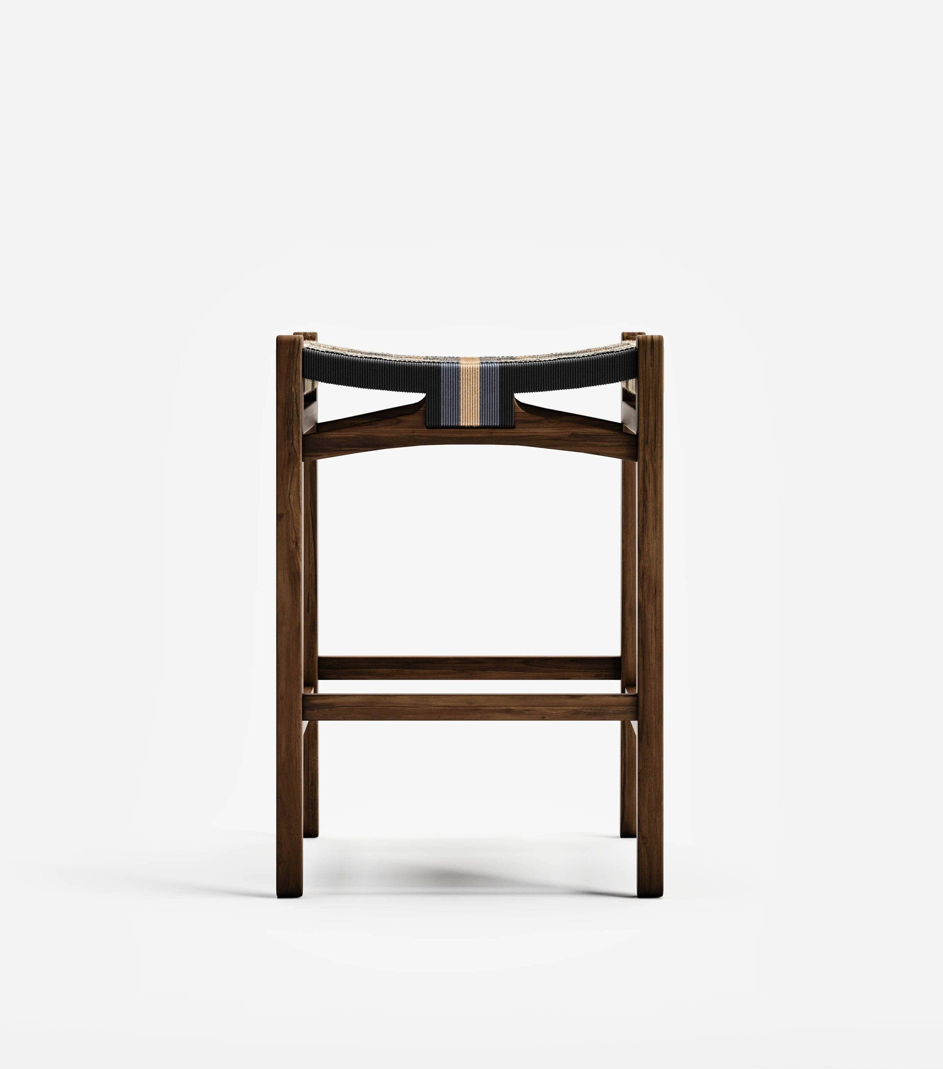 Chontales Stool Woven Colonial Cord | Forever Furniture by MasayaCo