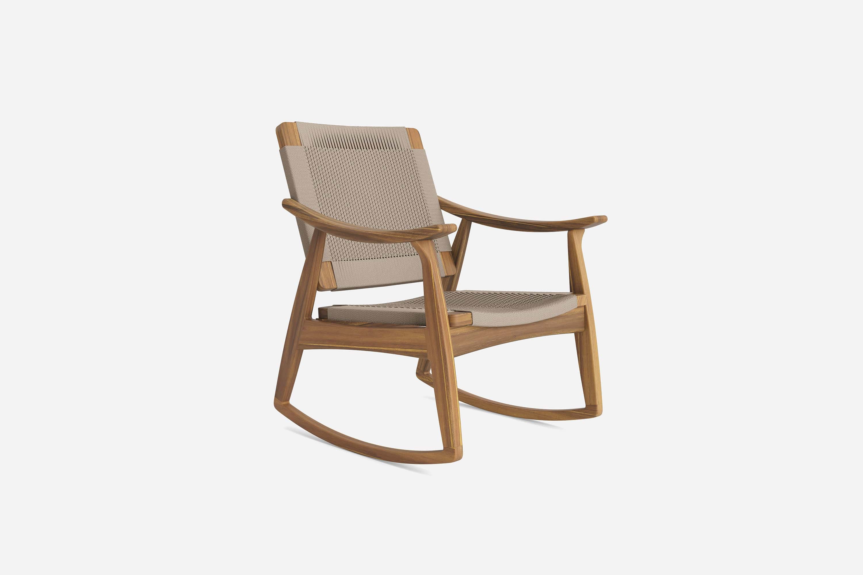 Izapa Rocking Chair | khaki Traditional Cord – MasayaCo US Trade