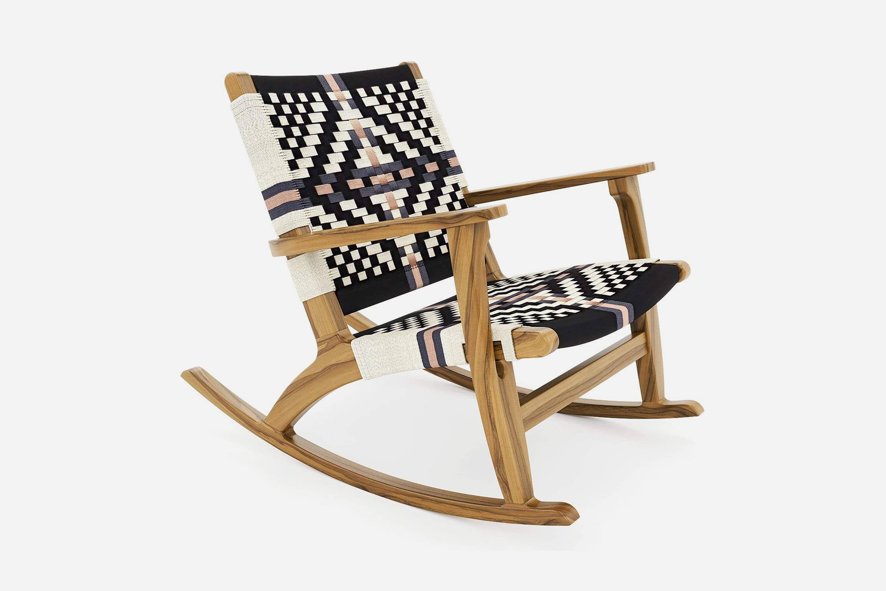 Masaya Rocking Chair | Colonial Pattern – MasayaCo US Trade